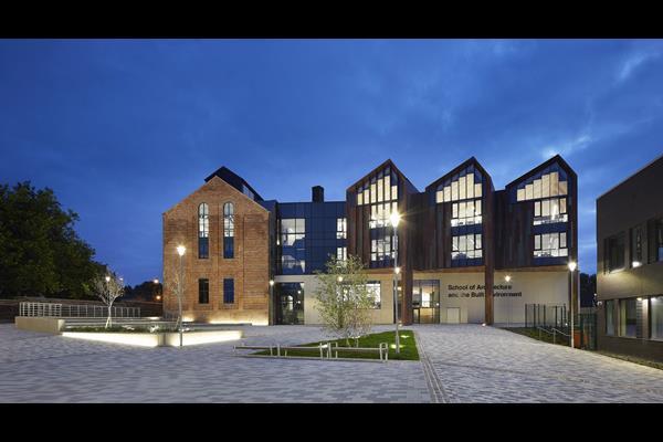 Springfield Campus by Associated Architects: a building that absorbs ...